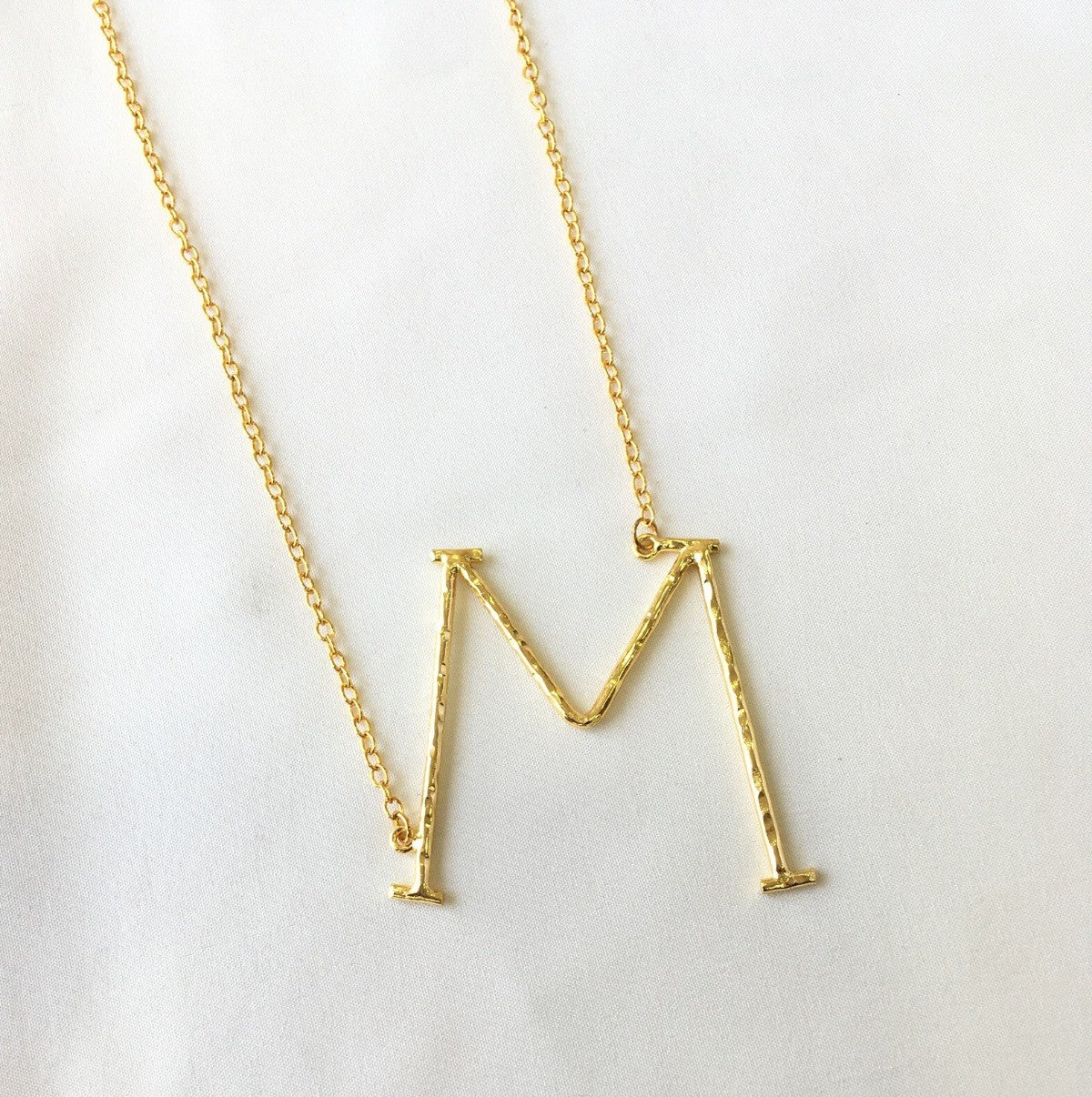 M Pendant – Oshri Accessories